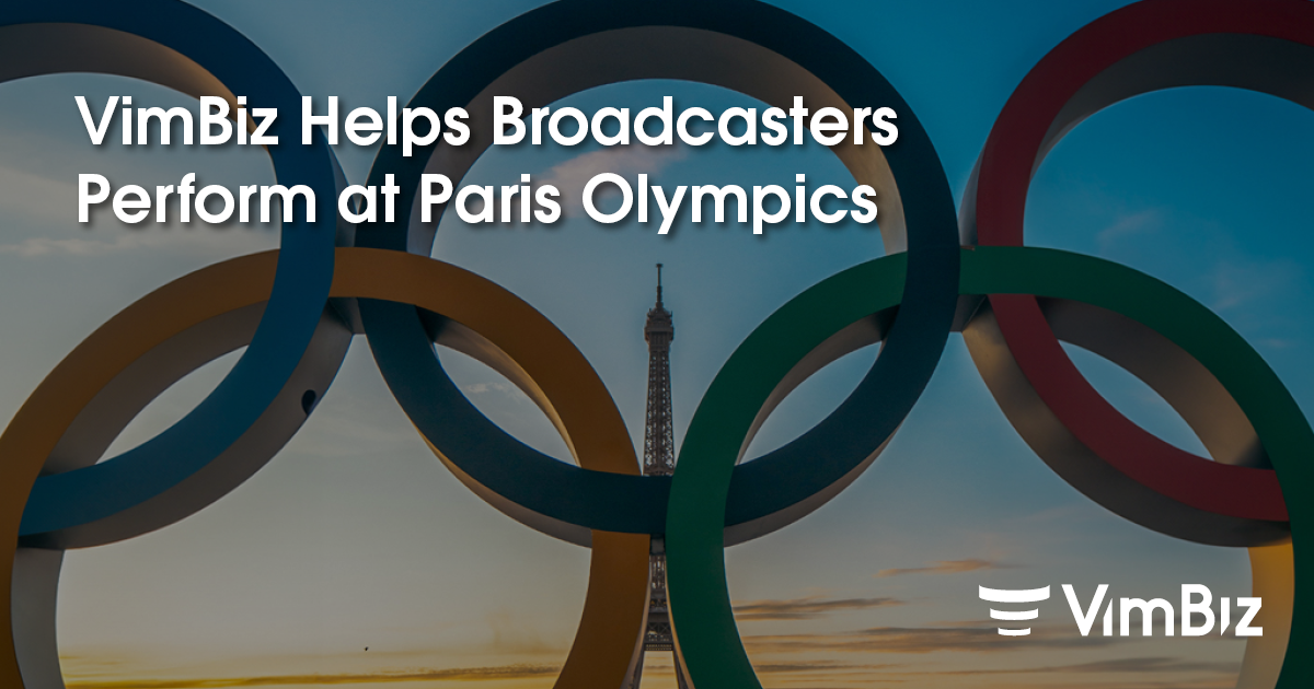 VimBiz Helps Broadcasters Perform at Paris Olympics